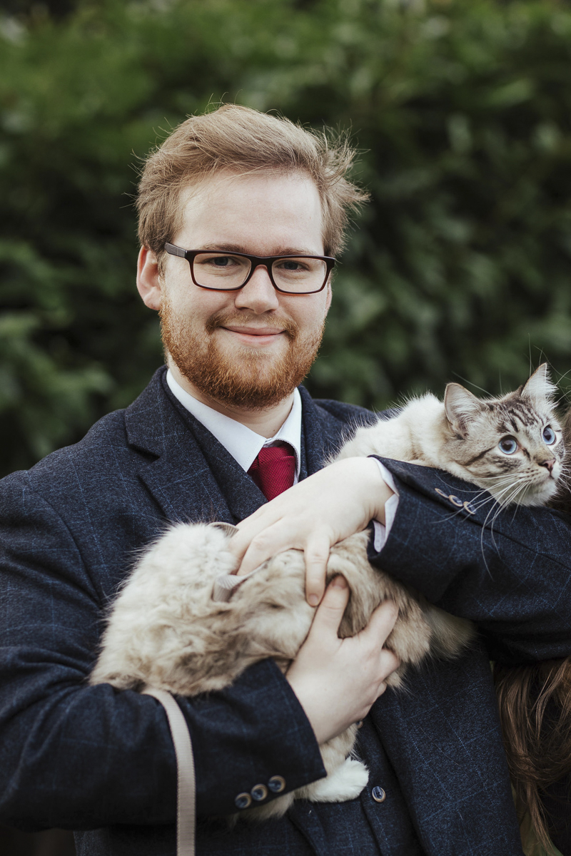 Cat Friendly Engagement Photos In Dublin, Ireland - Daily Dog Tag