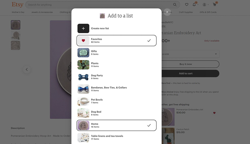 Shopping Just Got Easier With Etsy Favorites And Lists - Daily Dog Tag