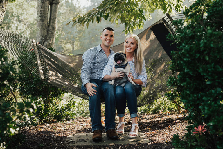 Dog-friendly Engagement With a Pug - Daily Dog Tag