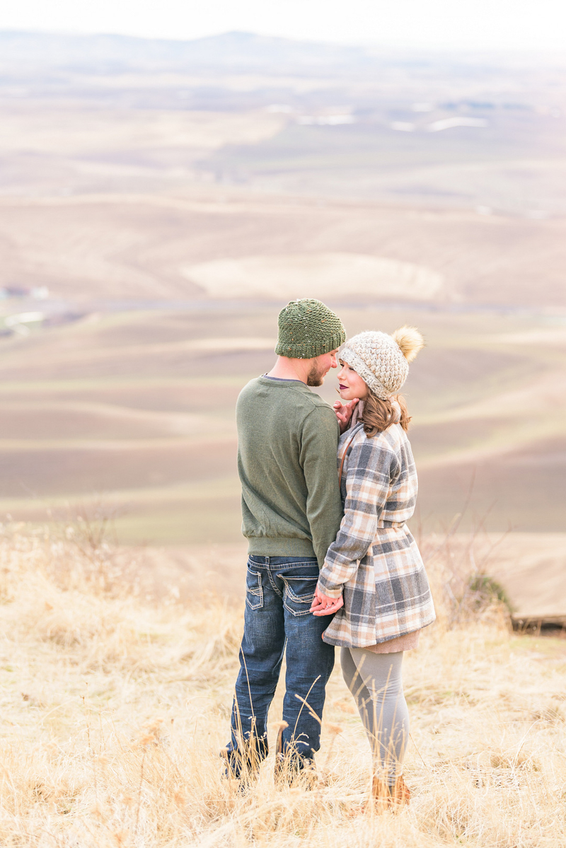 Pug-friendly Engagement Session | Pullman, WA - Daily Dog Tag